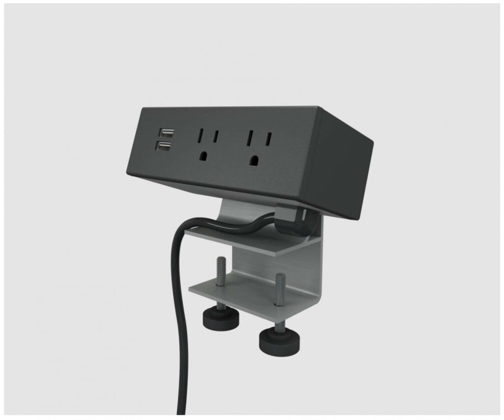 Desktop Edge Mount | Iron Age Office